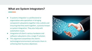 System integrators uae | PPT