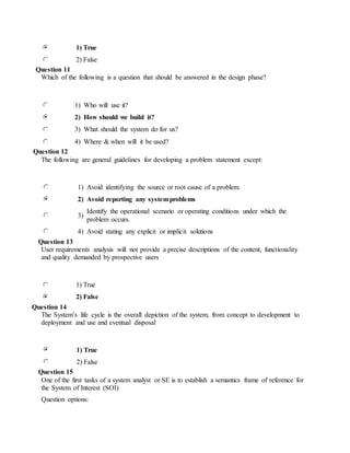 System integration final exam | DOCX