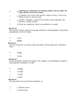 System integration final exam | DOCX