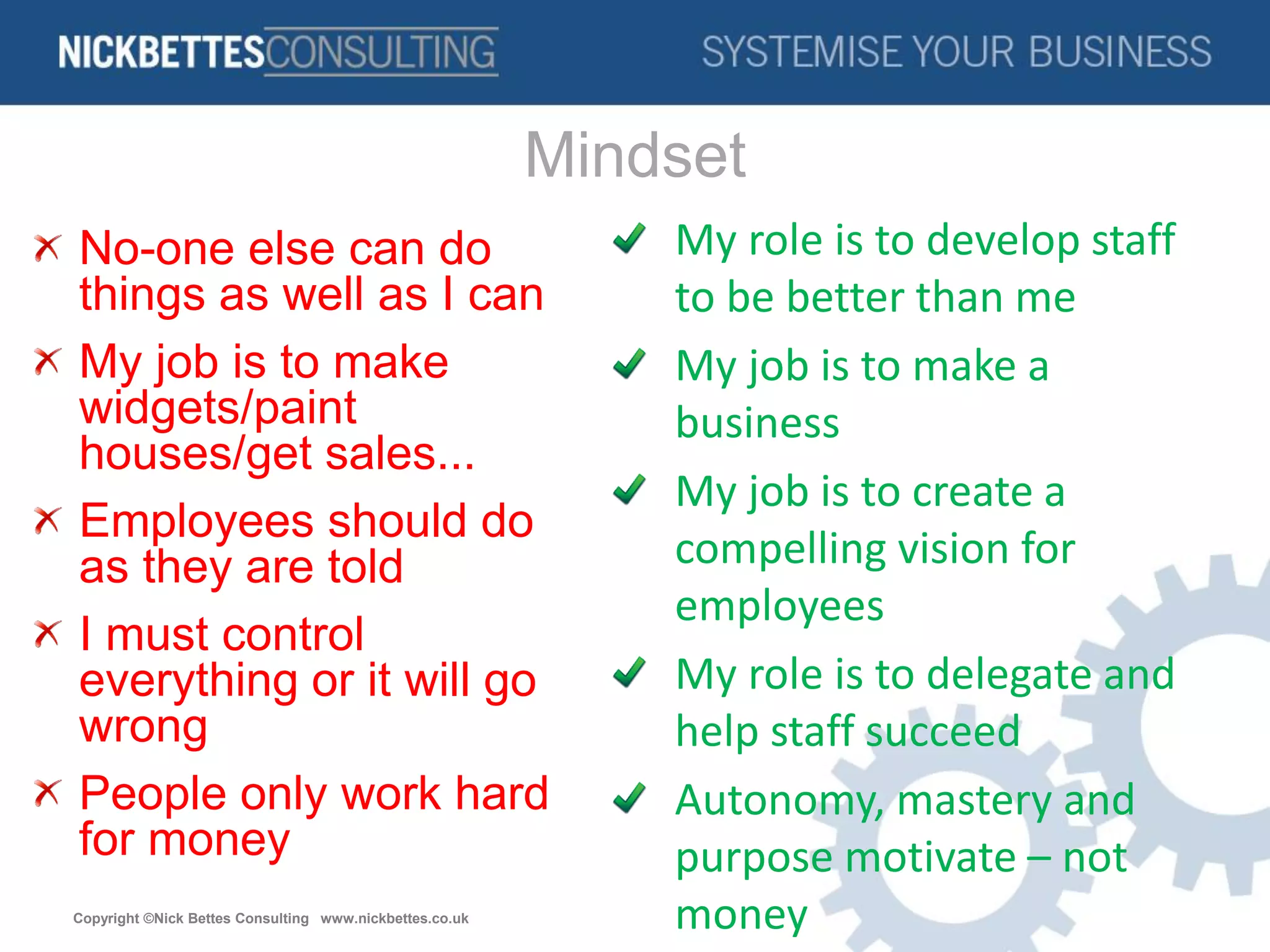 Business systemisation - brief overview | PPT