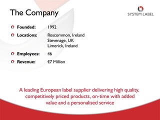 System Label SlideShare | PDF