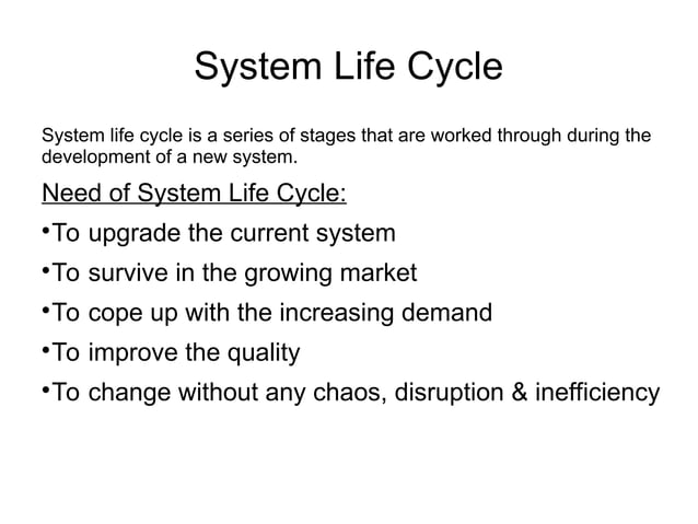 The life cycle of a system engineering: LCA | PPT