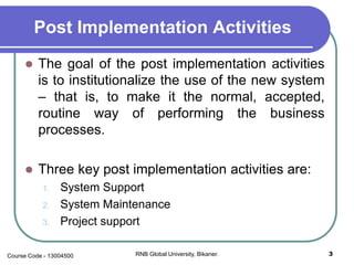 System maintenance | PPSX