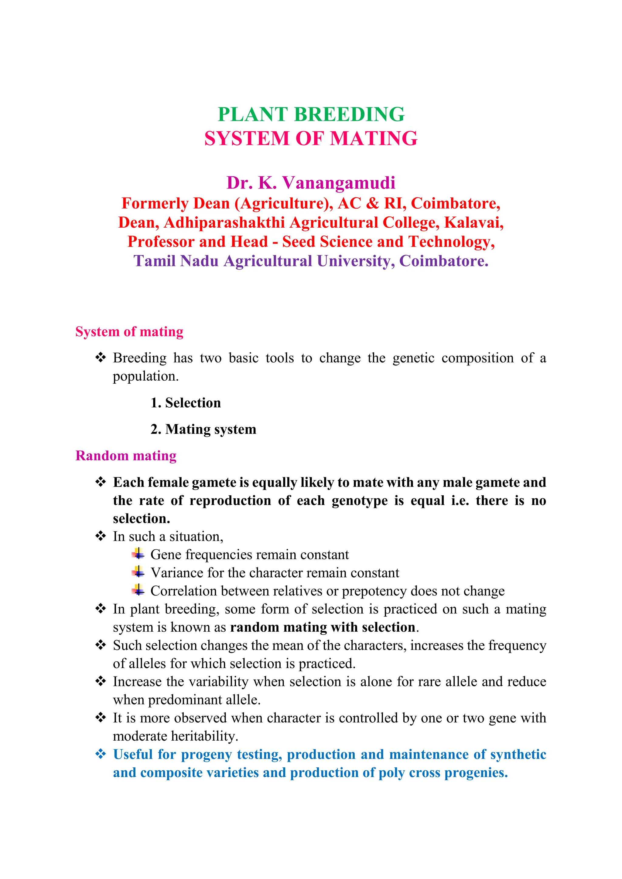 SYSTEM MATING.docx