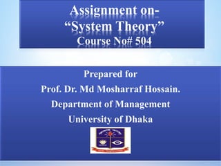 System model | PPT