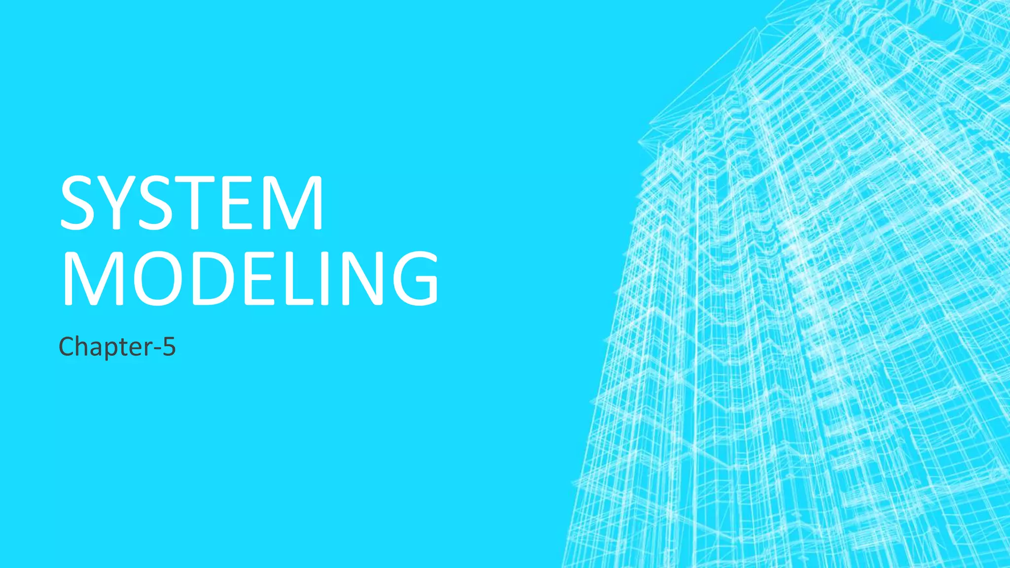 System modeling | PPTX