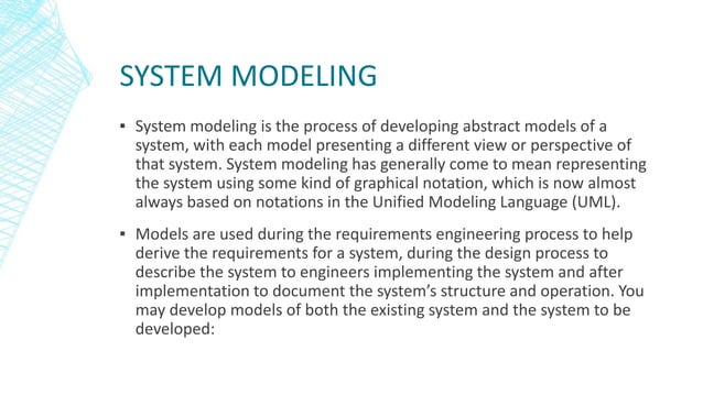 System modeling | PPTX