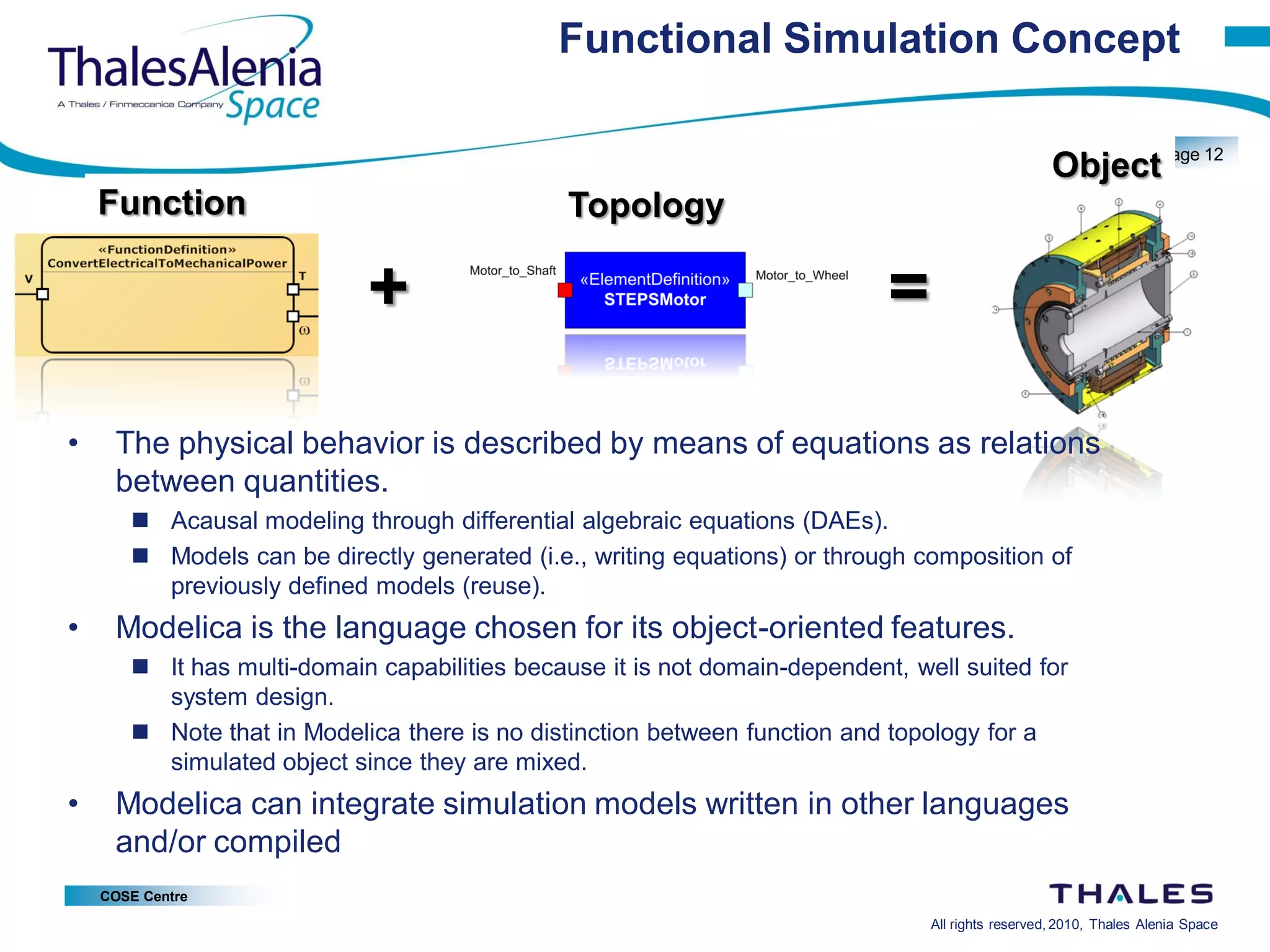 System Model Optimization Through Functional Models Execution