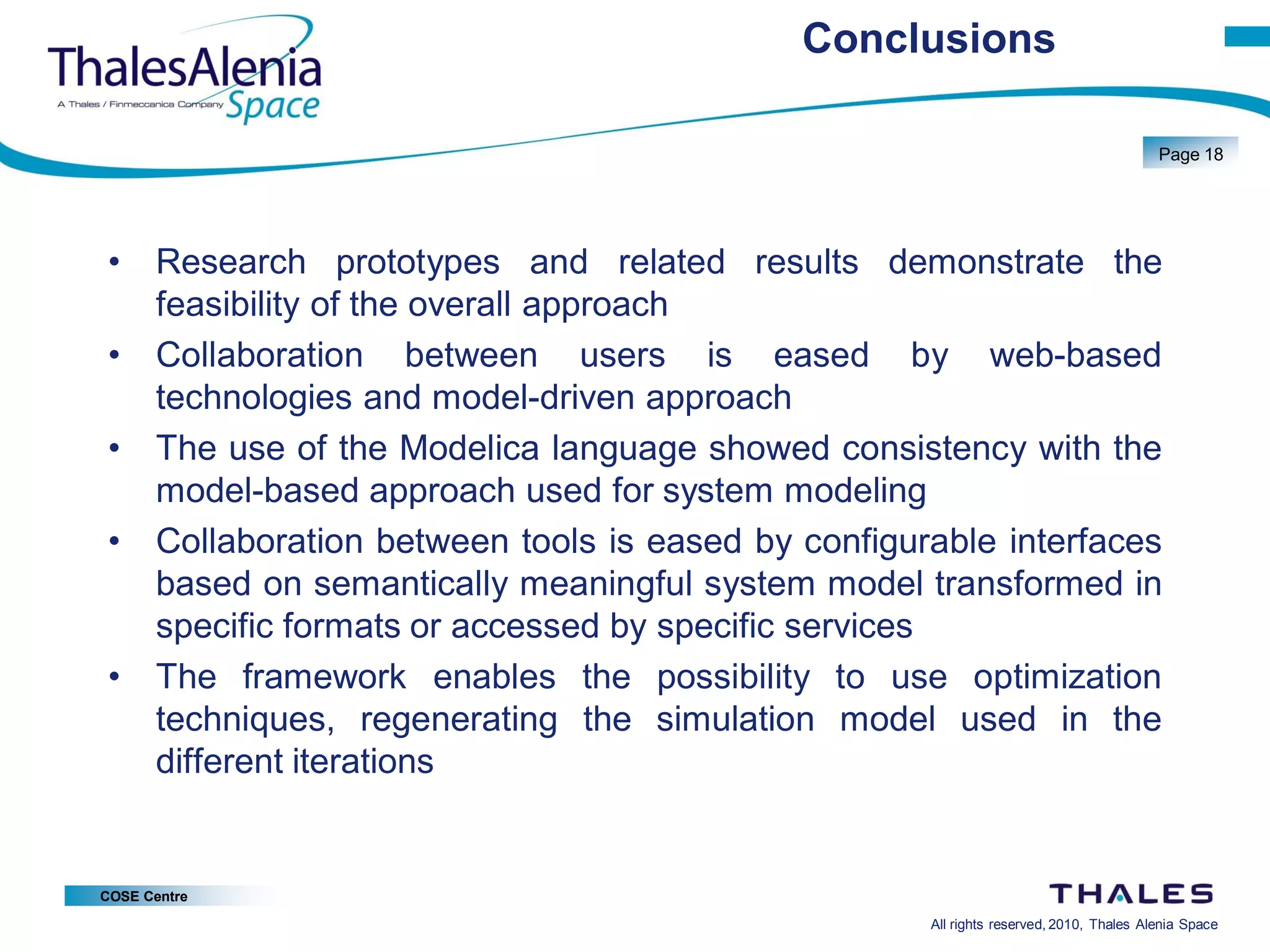 System Model Optimization Through Functional Models Execution