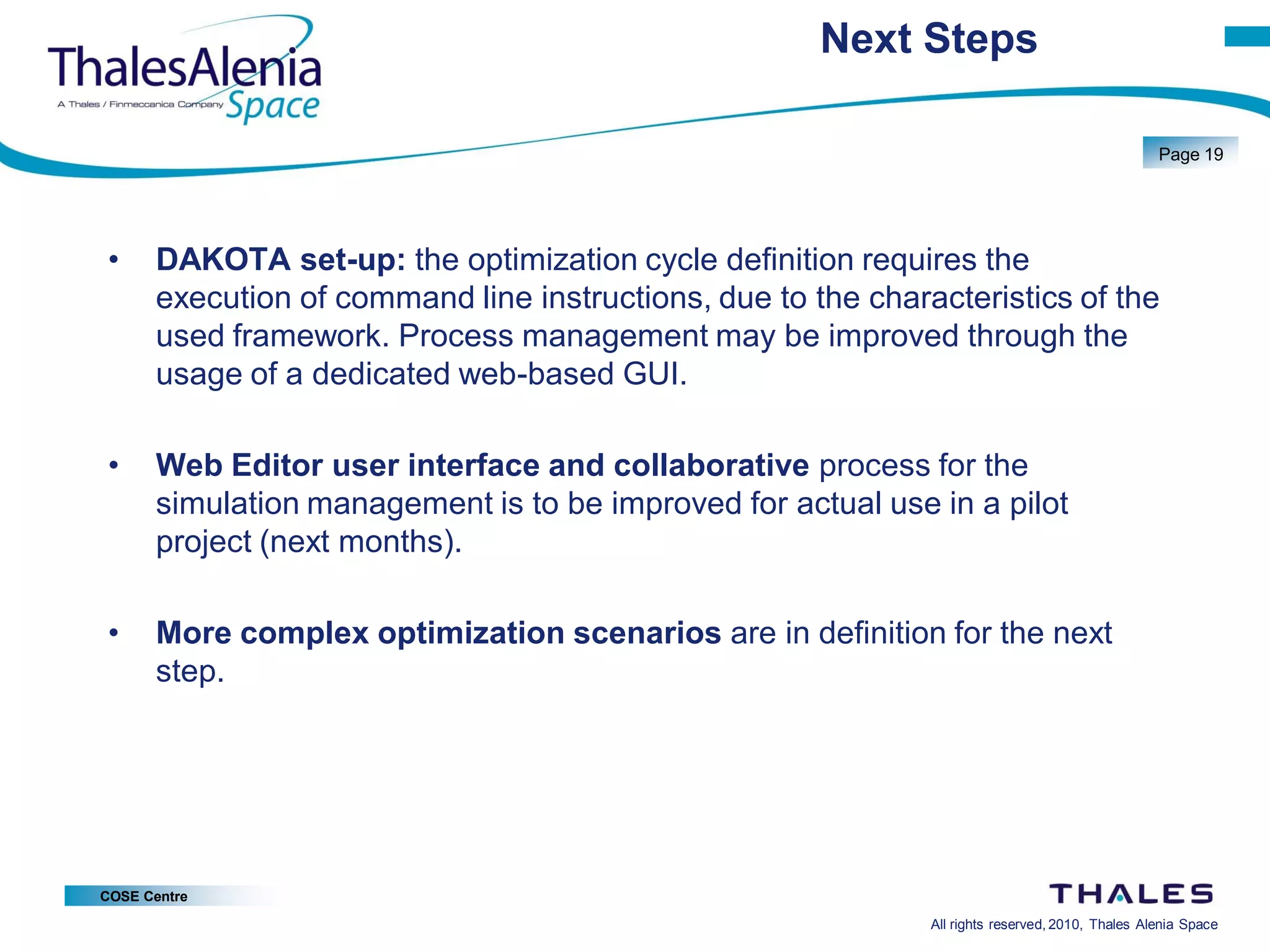 System Model Optimization Through Functional Models Execution