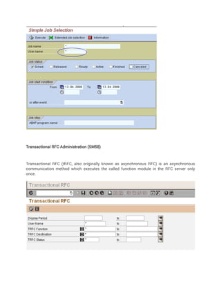 Step by step SAP ABAP system monitoring. | PDF