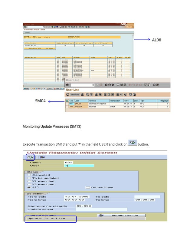 Step by step SAP ABAP system monitoring. | PDF