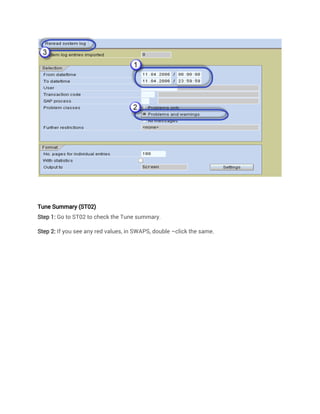 Step by step SAP ABAP system monitoring. | PDF