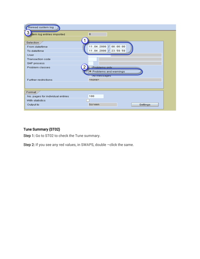 Step by step SAP ABAP system monitoring. | PDF