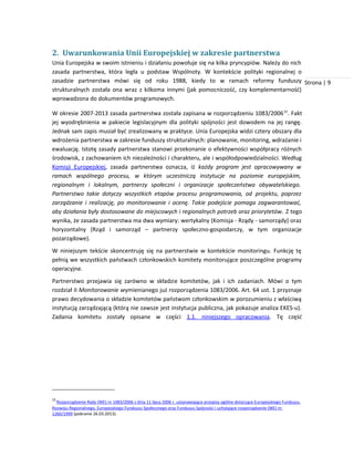 Doświadczenia organizacji pozarządowych w systemie monitoringu funduszy ...