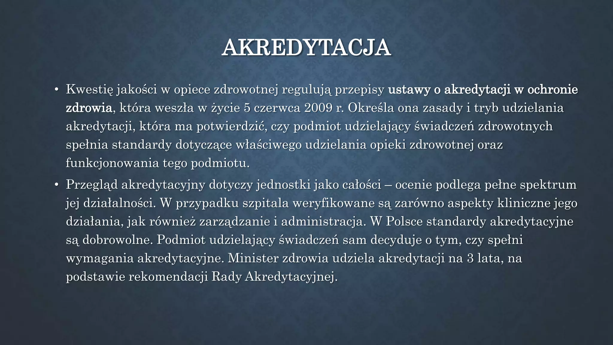 System ochrony zdrowia w polsce ok. 1 | PPTX