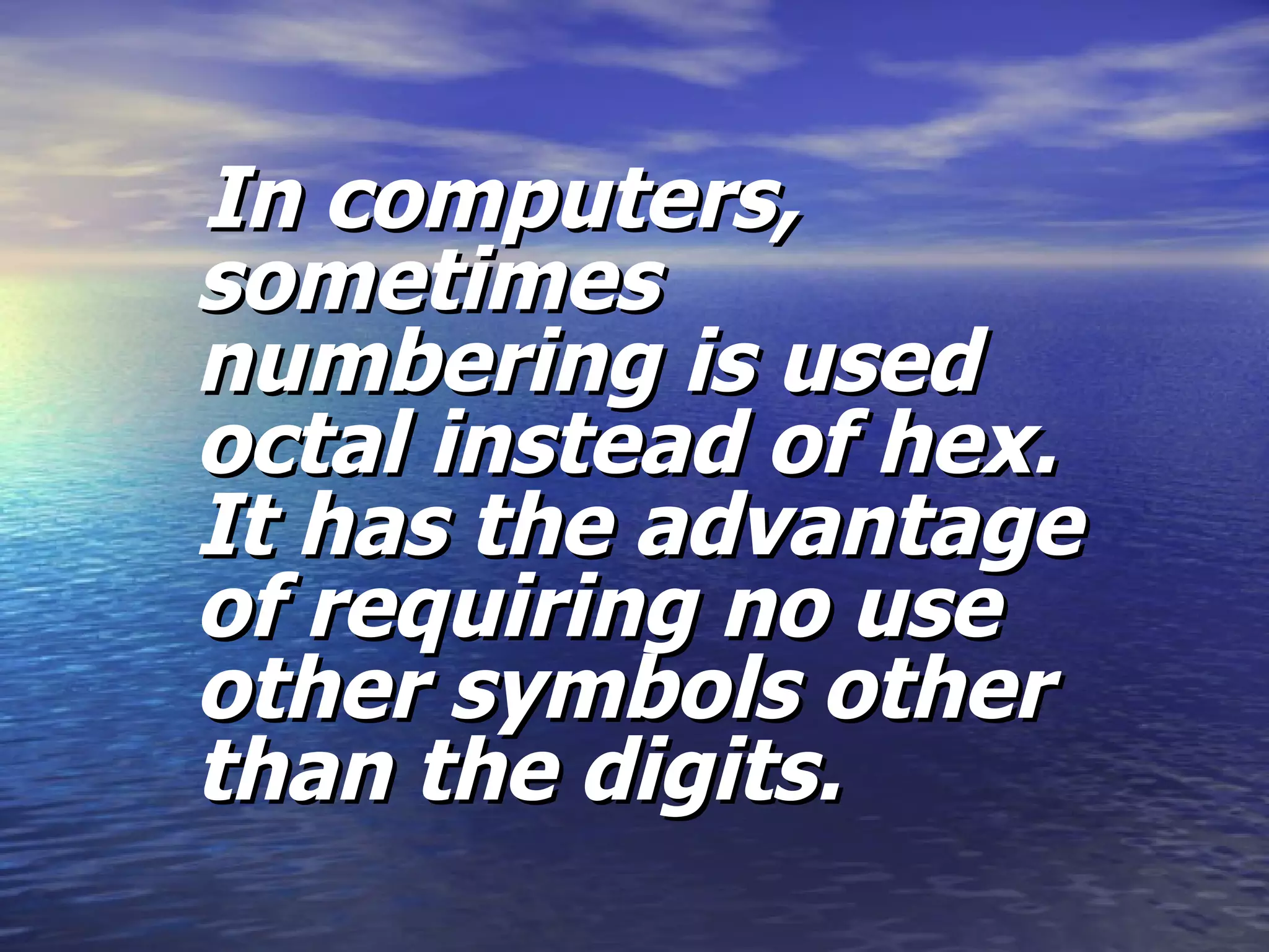 Maths:System Octal | PPT