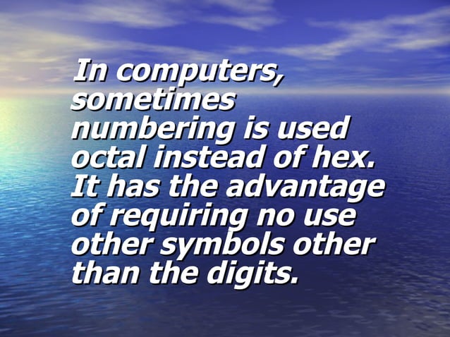 Maths:System Octal | PPT
