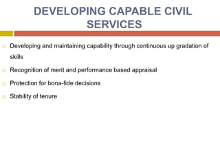 System of civil services in india and it’s | PPTX