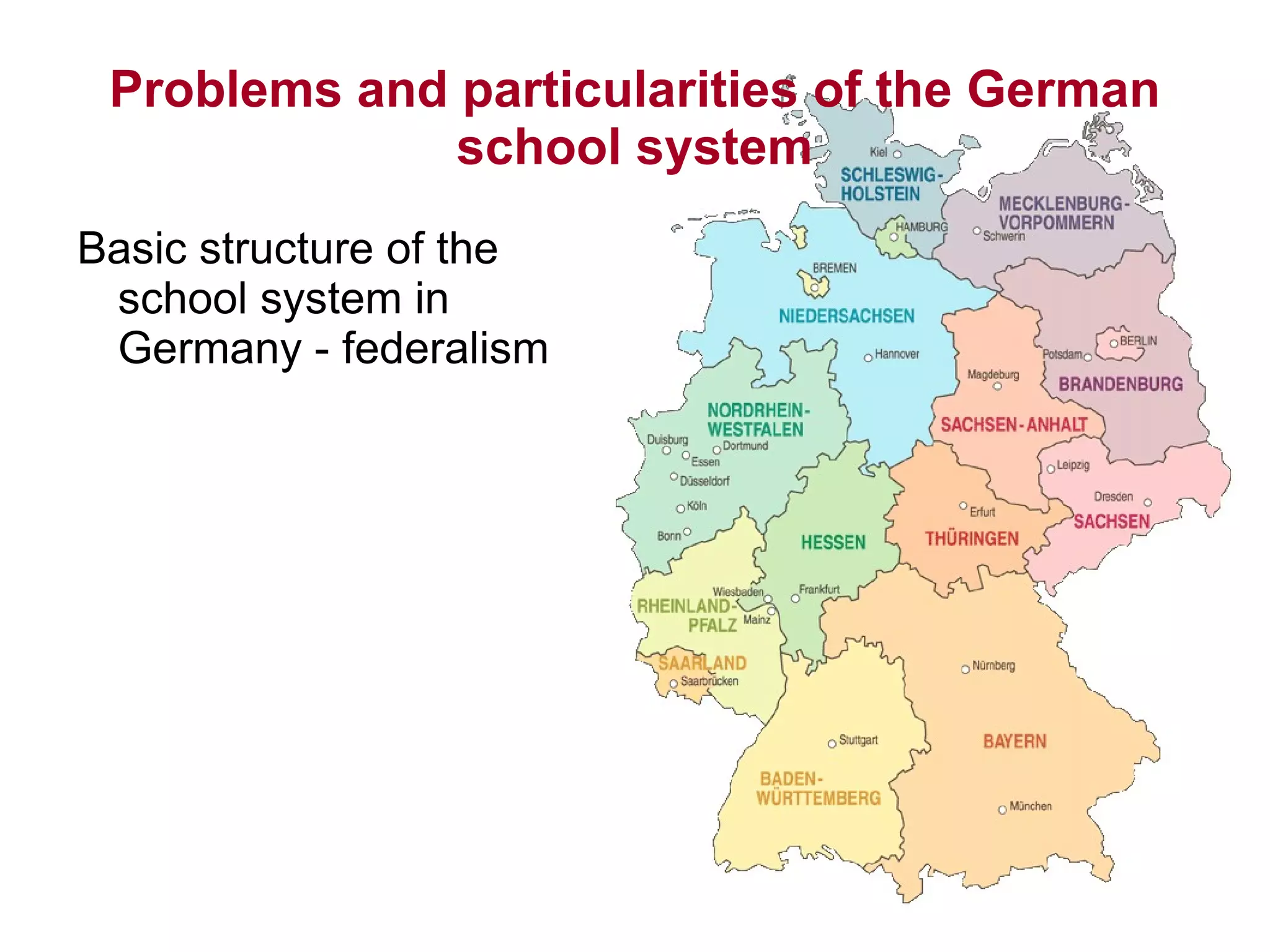 System Of Education In Germany | ODP