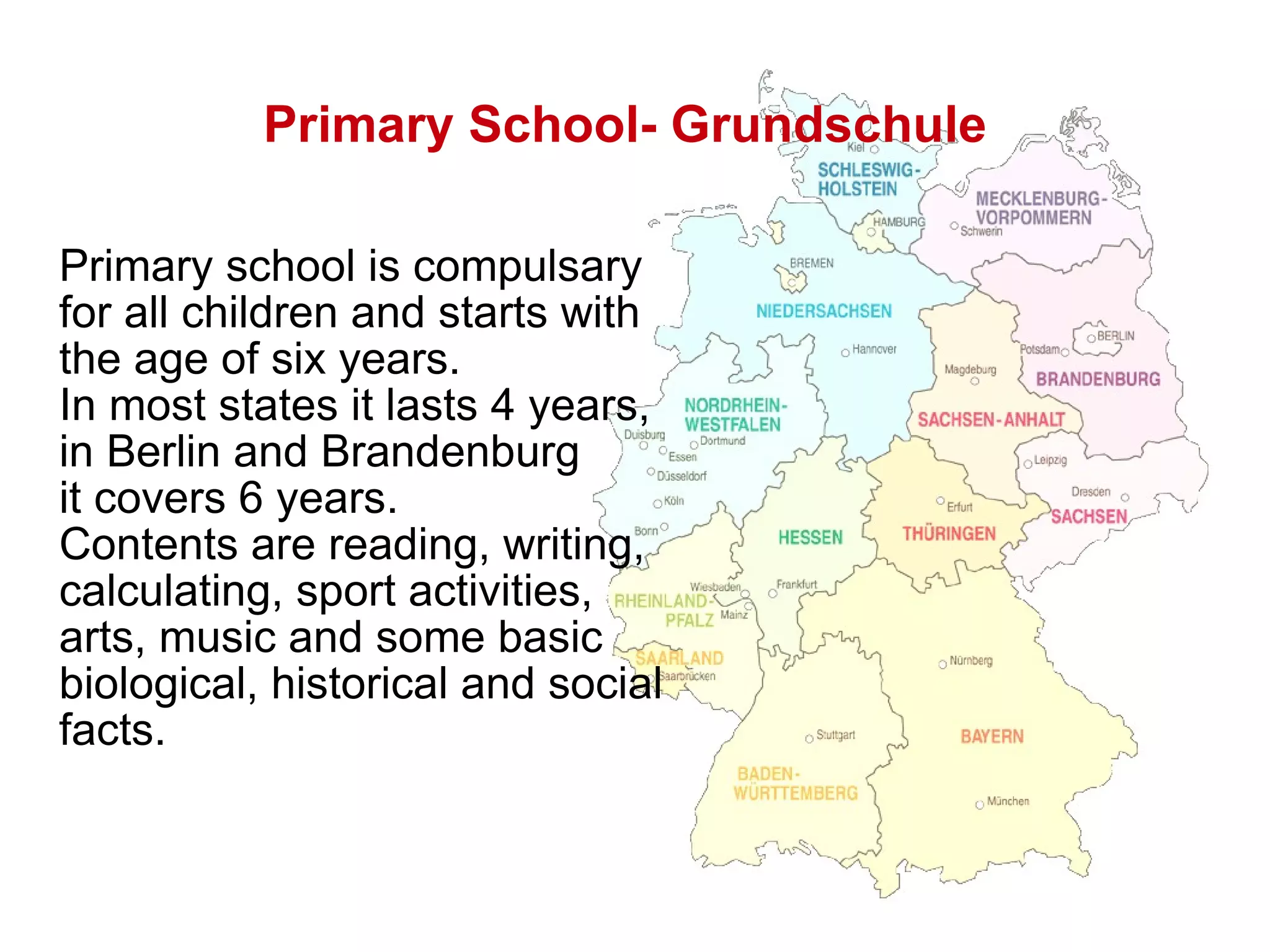 System Of Education In Germany | ODP