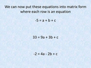 System of Equations | PPT