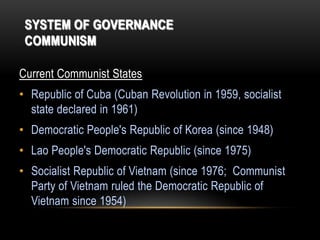 System of governance | PPT