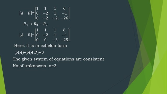 System of Homogeneous and Non-Homogeneous equations ppt nadi.pptx ...