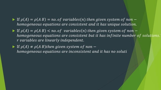 System of Homogeneous and Non-Homogeneous equations ppt nadi.pptx ...