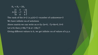 System of Homogeneous and Non-Homogeneous equations ppt nadi.pptx