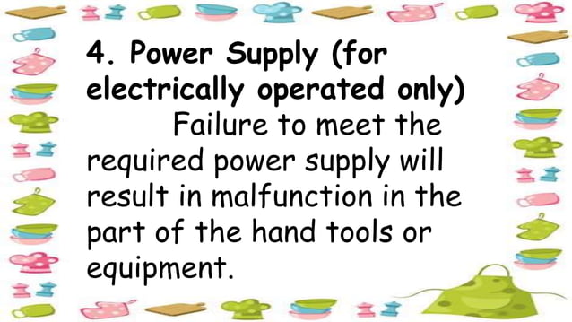 System of identifying non functional tools and equipment | PPTX | Bath ...