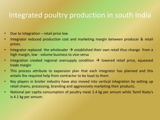 System of integration in broilers | PPTX