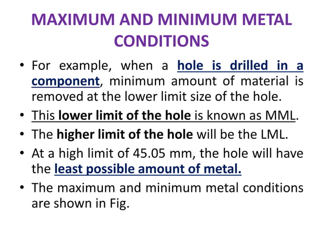 System of Limits, Fits, Tolerance and Gauging | PPTX