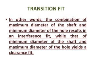 System of Limits, Fits, Tolerance and Gauging | PPTX