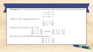 System of Linear Equation power point presentation | PPTX