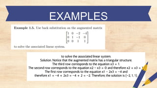 System of Linear Equation power point presentation | PPTX