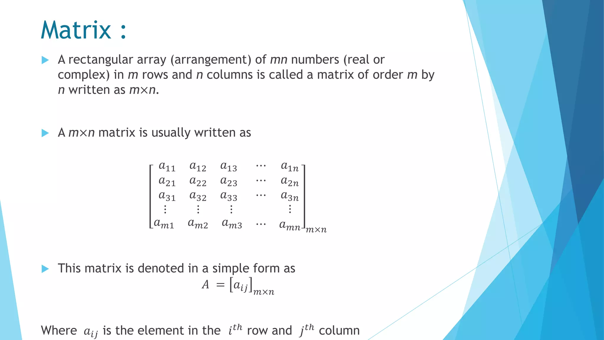system linear equations and matrices | PPTX