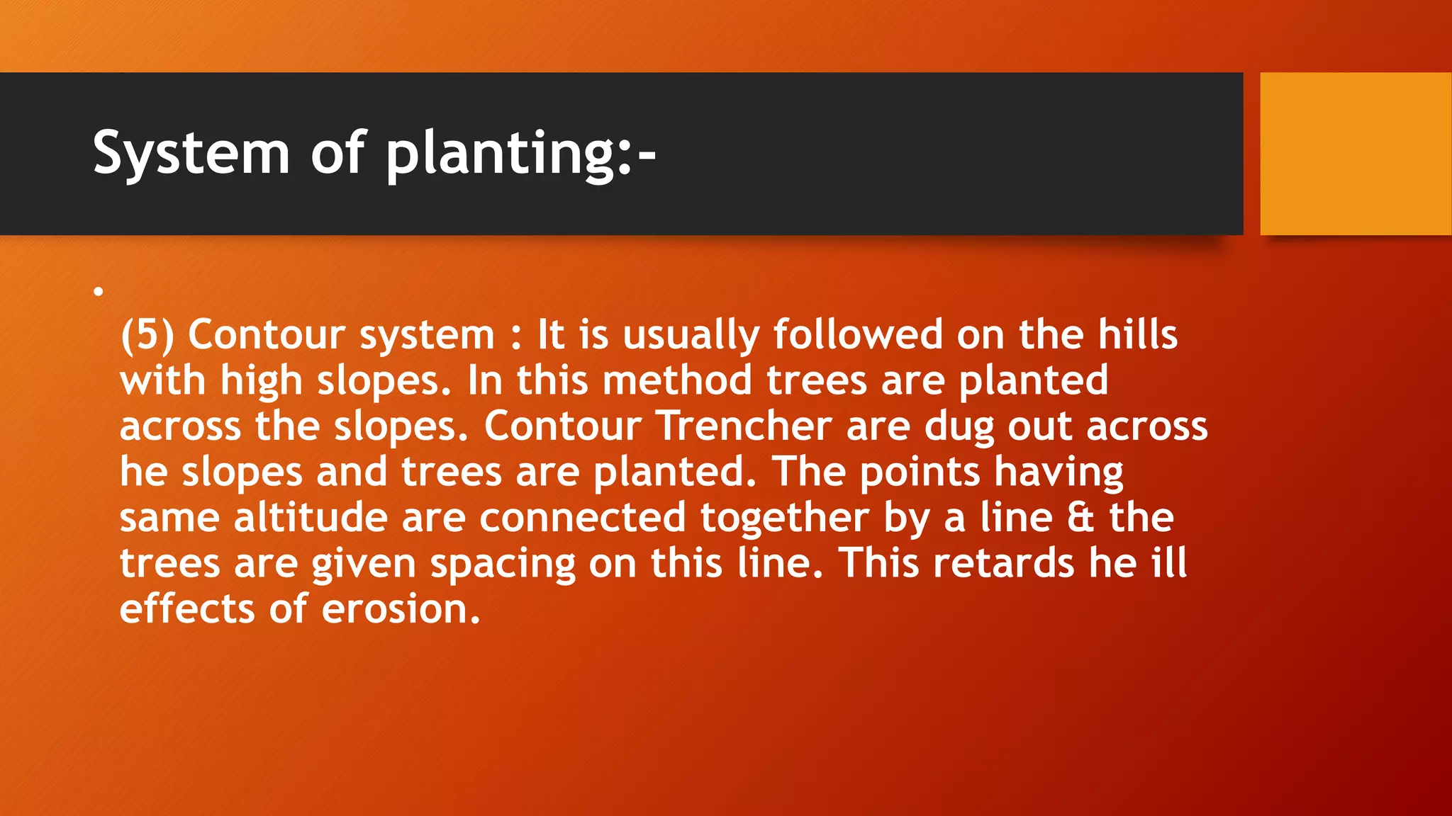 System of planting and types | PPTX