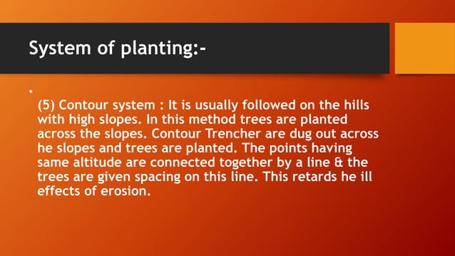 System of planting and types | PPTX | Gardening | Home & Garden