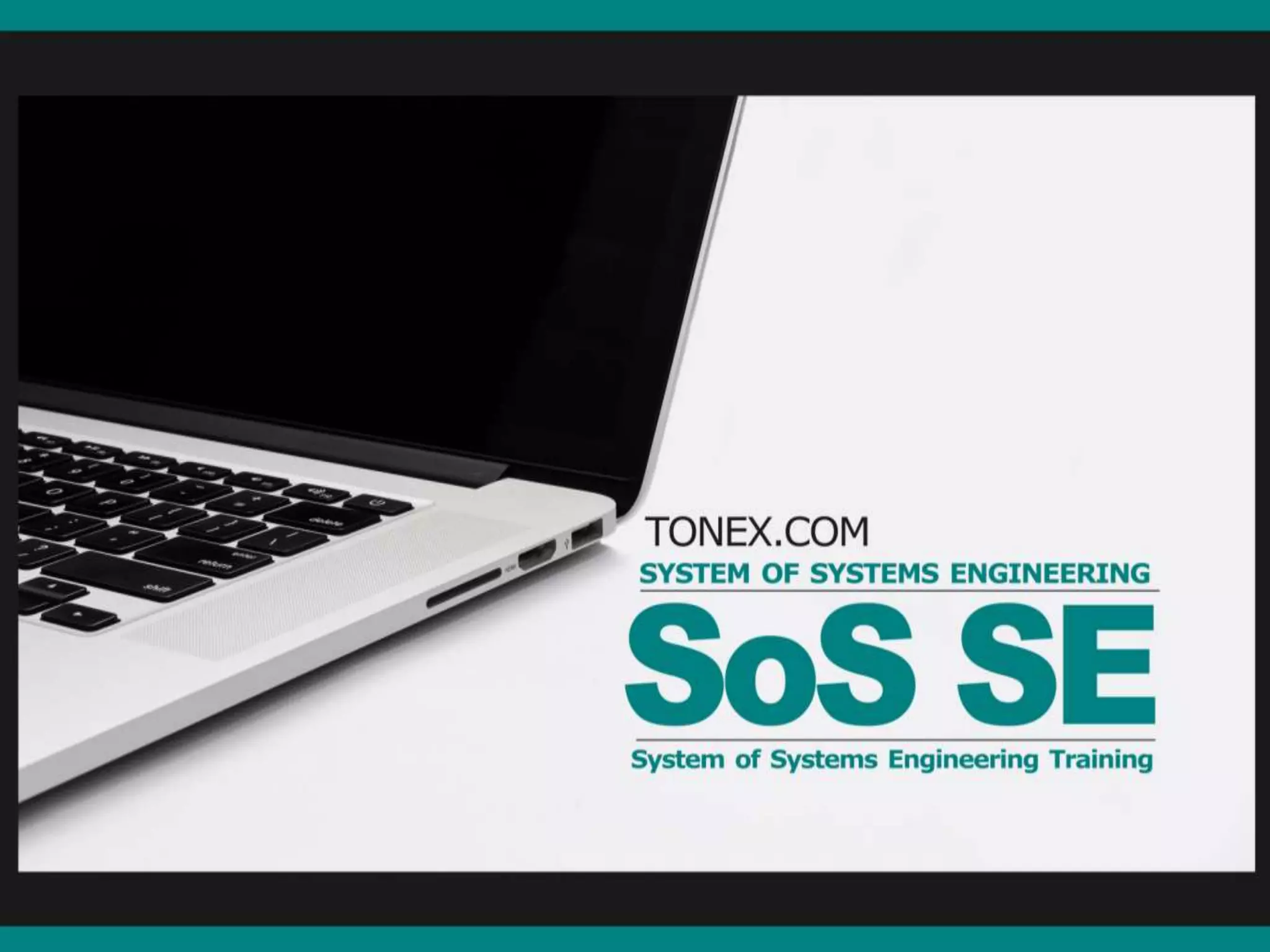 System of Systems Engineering Training - SoS SE Training - Tonex ...