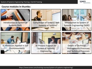 System of Systems Engineering Training - SoS SE Training - Tonex Training | PPTX