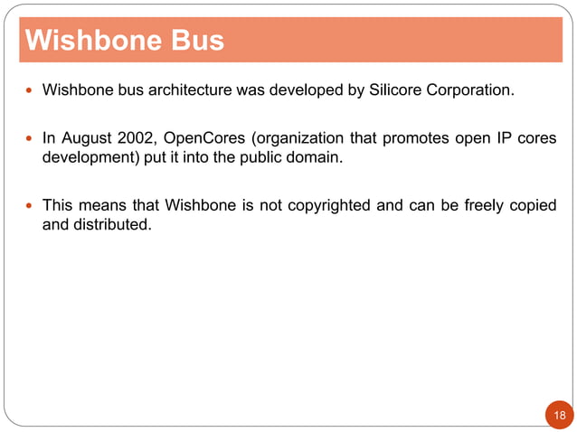 System on chip buses | PPSX