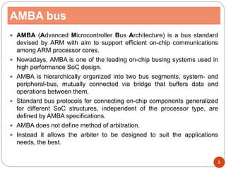 System on chip buses | PPSX