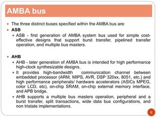 System on chip buses | PPSX