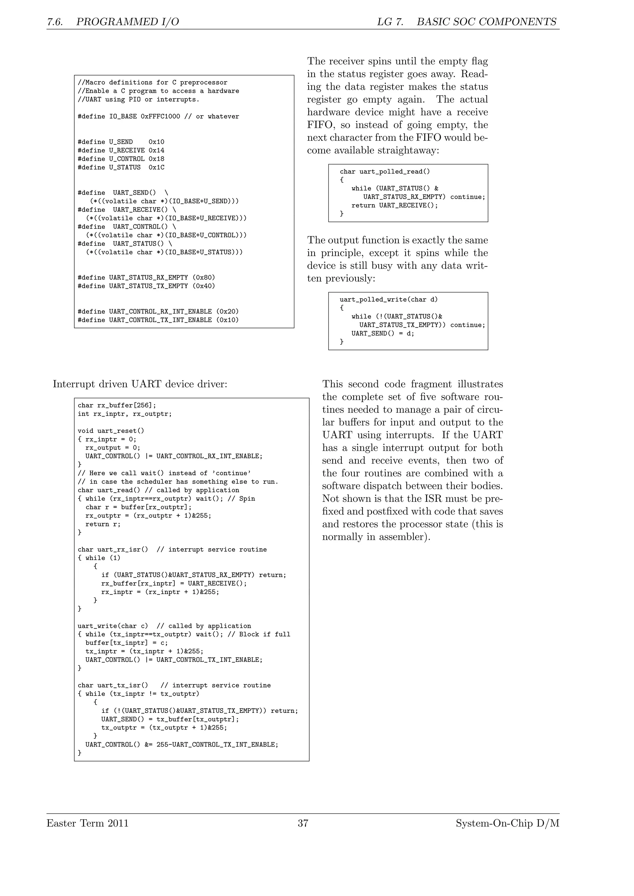 System on Chip Design and Modelling Dr. David J Greaves | PDF