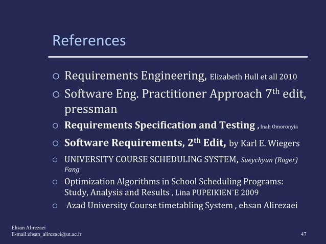 Course timetabling Project | PPT