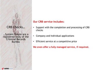 System People Professional Services Presentation | PPTX