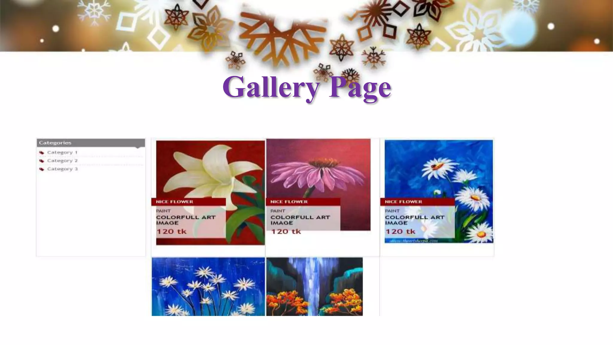 Art Gallery Management System | PPTX