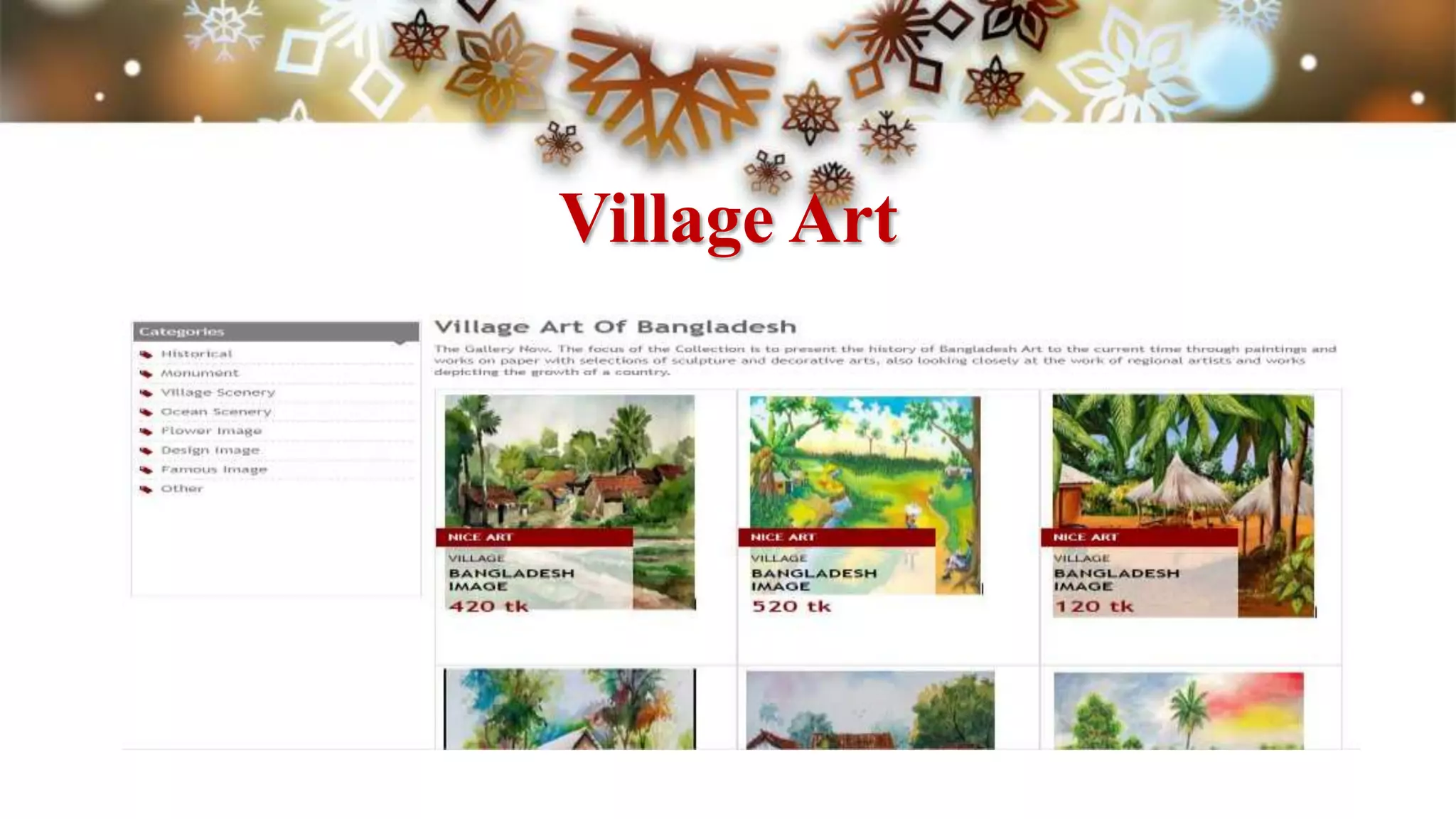 Art Gallery Management System | PPTX