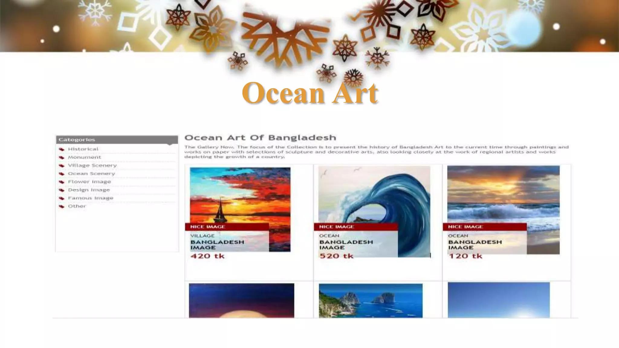 Art Gallery Management System | PPTX